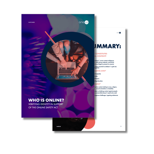 OneID® | Document-free customer verification in real time