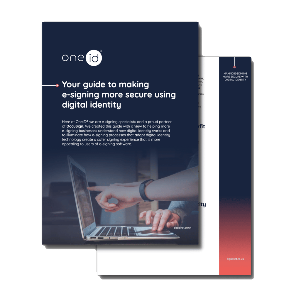 DocuSign Identify With OneID® | Identity Proofing And Authentication