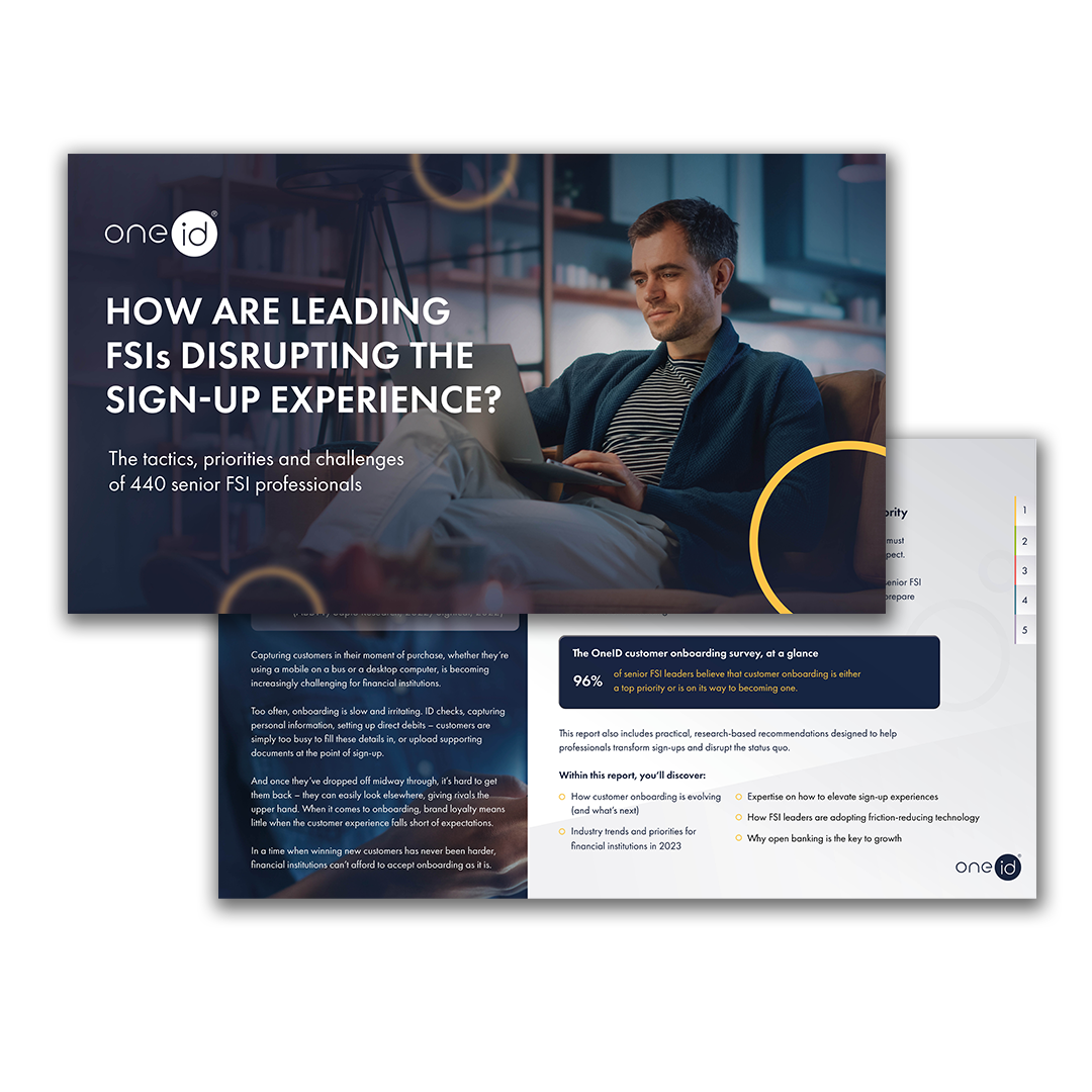 How leading FSIs are disrupting the sign-up experience download