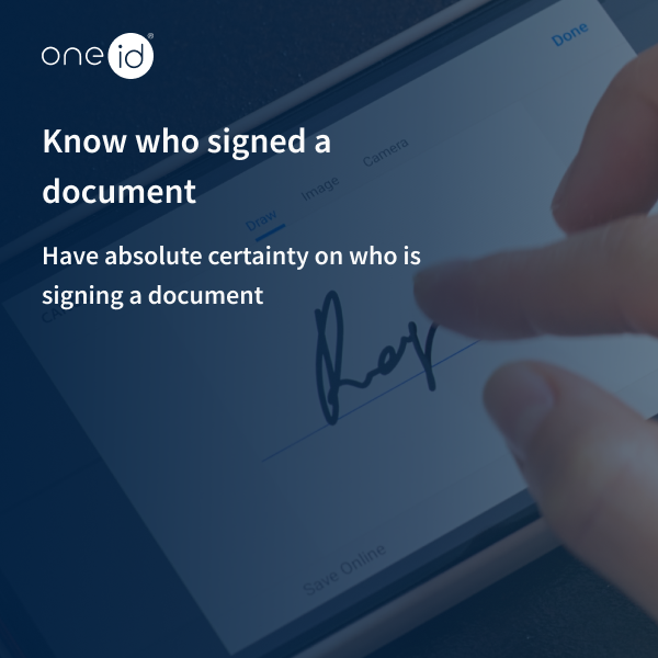 E-signing | Digital Identity e-signing Processes